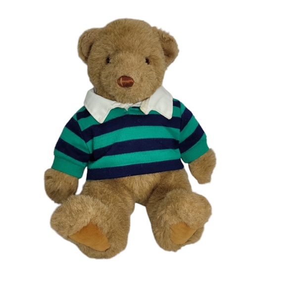 Gund | Toys | Lands End Gund Authentic Plush Rugby Teddy Bear Bluegreen ...